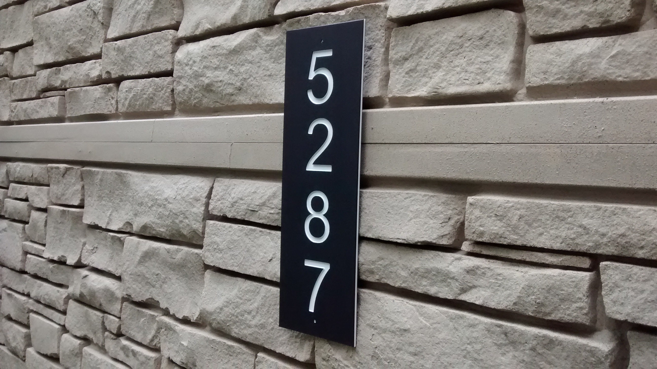 Address Numbers Sign House Numbers Sign Address Plaque | Etsy