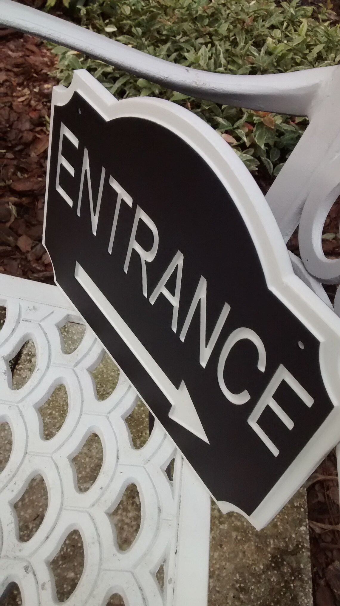 Entrance Sign Shop Sign Business Sign Signs With Arrows | Etsy