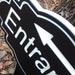 Entrance Sign, Directional Sign, Enter Sign, Business Signage, Front ...