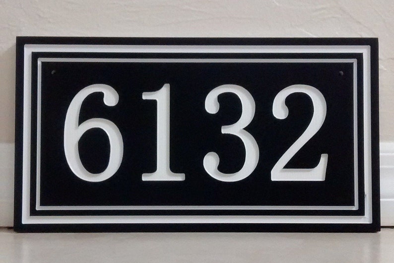 Address Plaque, Number Sign, Address Numbers, Address Sign, House ...