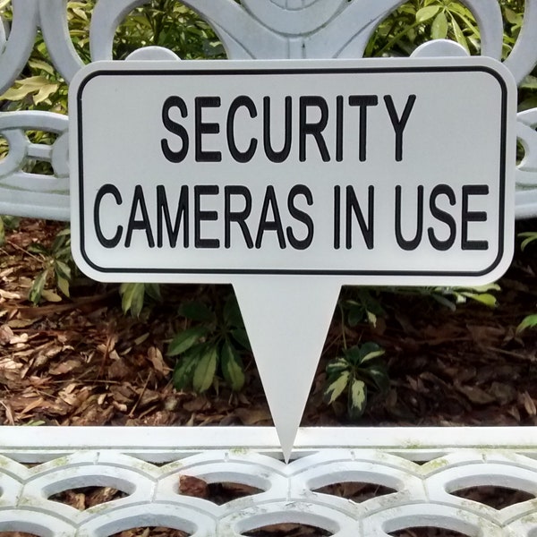 Video Camera in Use Sign - Etsy