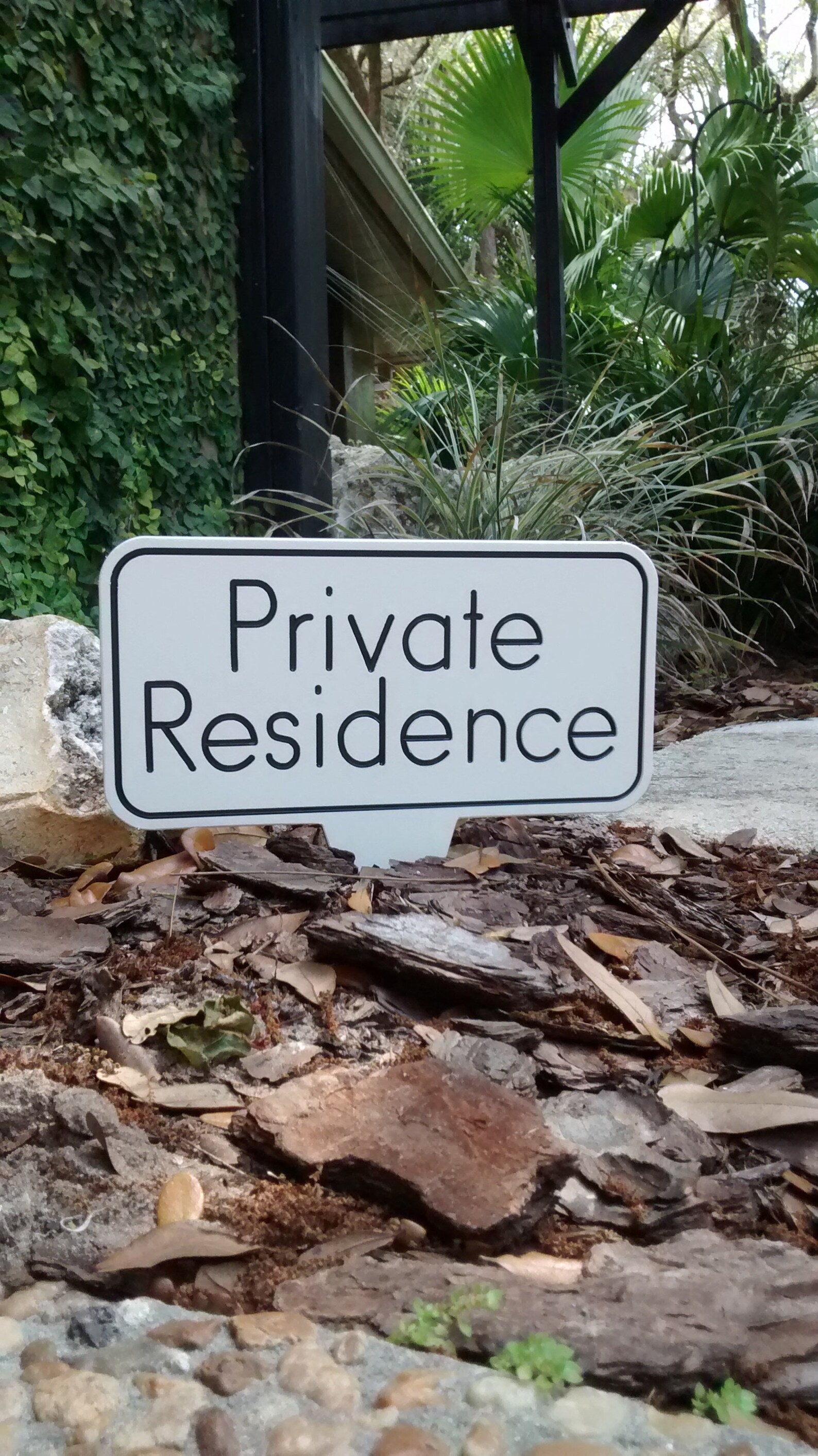 Private Residence Sign Yard Sign Entryway Sign Do Not - Etsy