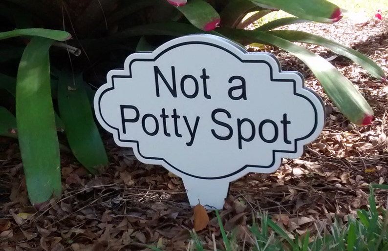 Dog Poop Sign Dog Sign Curb Your Dog Please Clean up After - Etsy