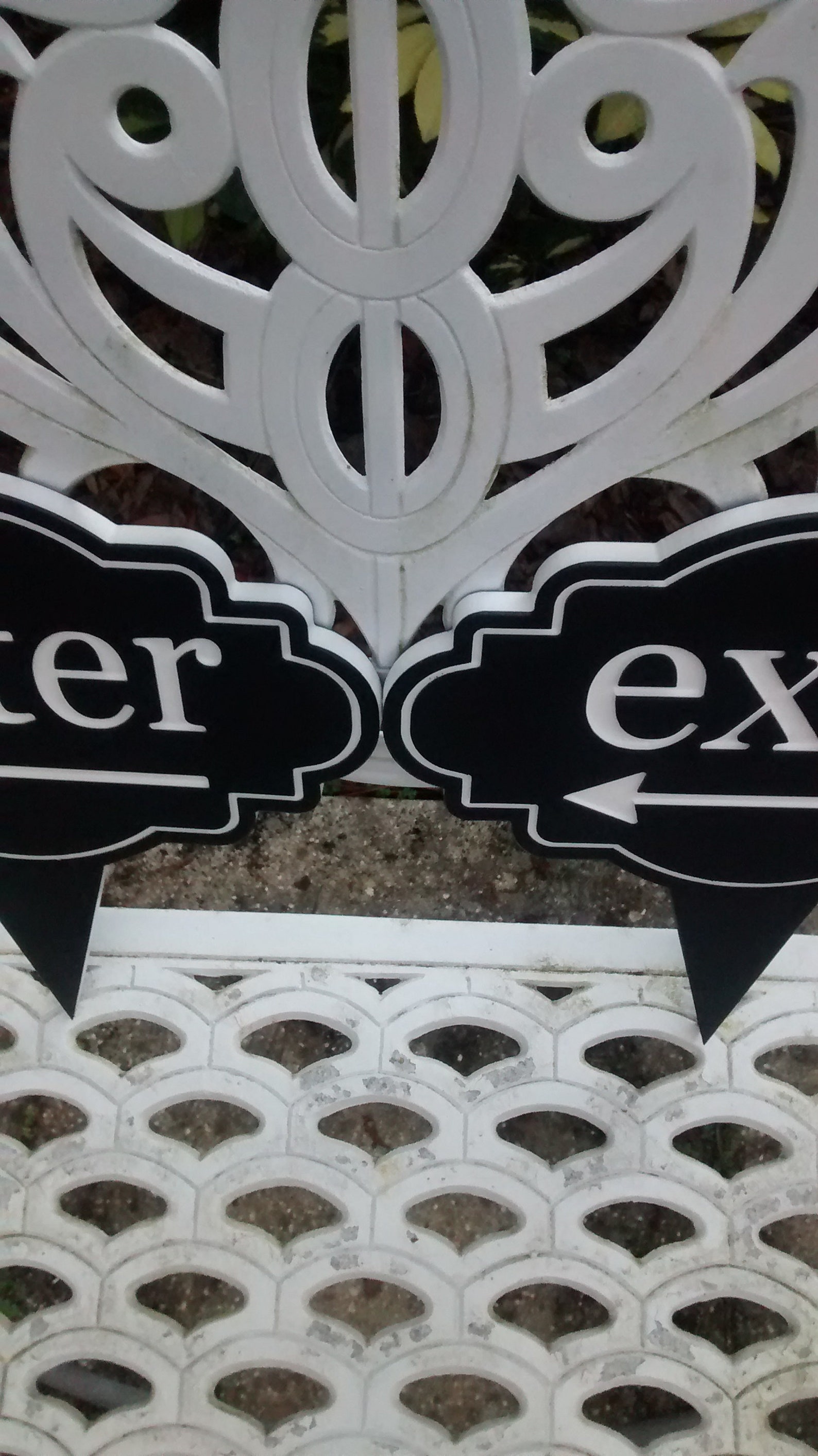 Entrance Sign Directional Sign Enter Sign Business Signage - Etsy