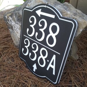 Multiple Address Stake Engraved, Shared Driveway Personalized Sign ...