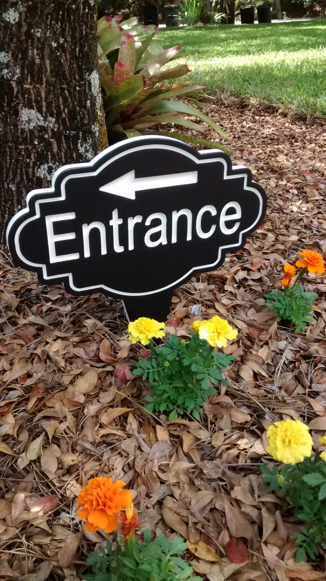 Entrance Sign Directional Sign Enter Sign Business Signage - Etsy