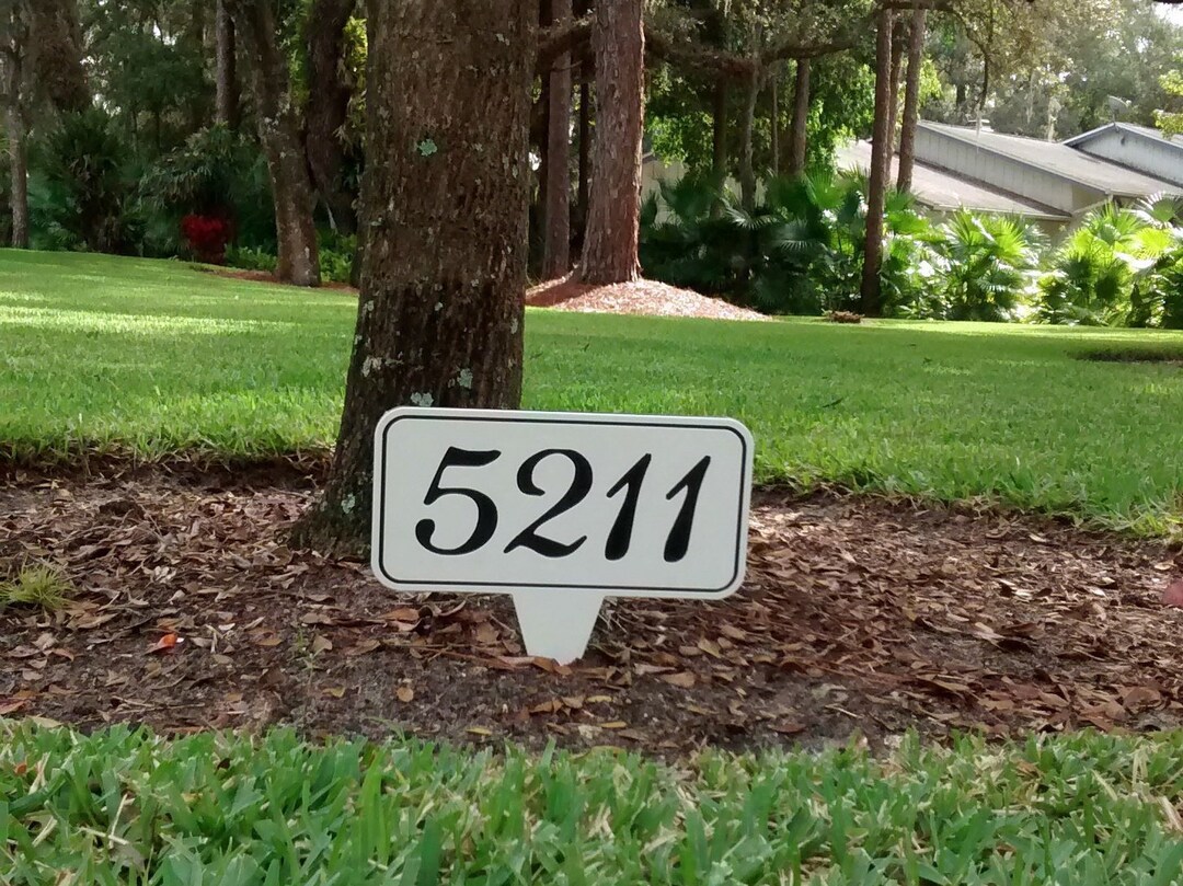 House Numbers, Address Numbers, Address Numbers Sign, House Number Sign ...