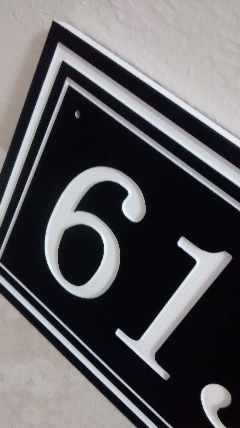 Address Plaque, Number Sign, Address Numbers, Address Sign, House ...