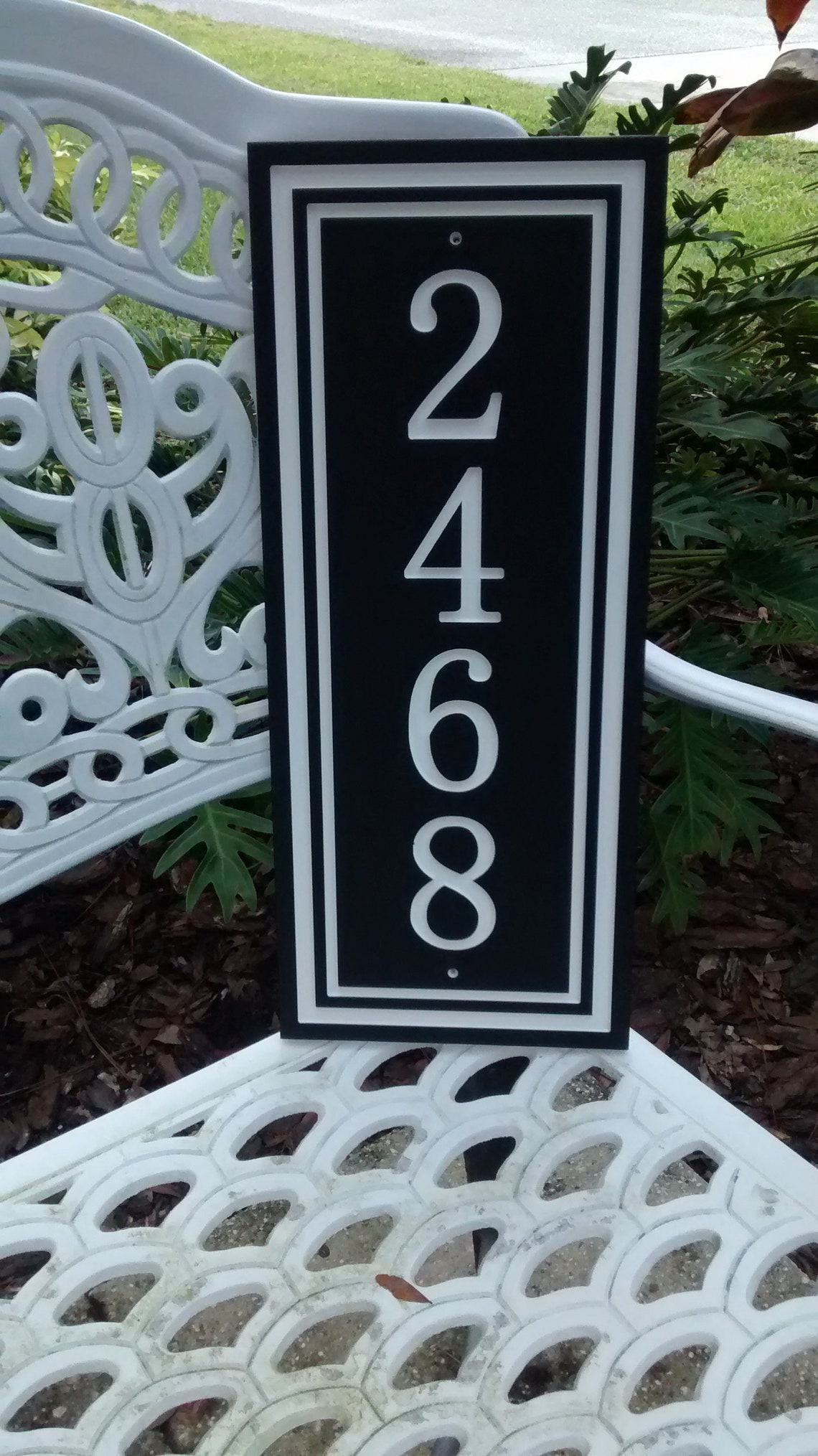 House Numbers, Address Numbers, Address Numbers Sign, House Number Sign ...