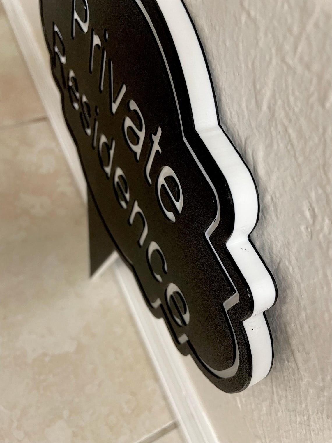 Private Residence Sign, Yard Sign, Entryway Sign, Do Not Disturb Sign ...