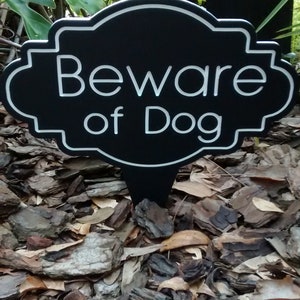 Warning Dog Sign, Warning Pet Sign, Warning Sign, Caution Dog Sign ...
