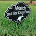 Beware of Dog Poop, Watch Out for Dog Poop, No Dog Pooping Sign, No ...