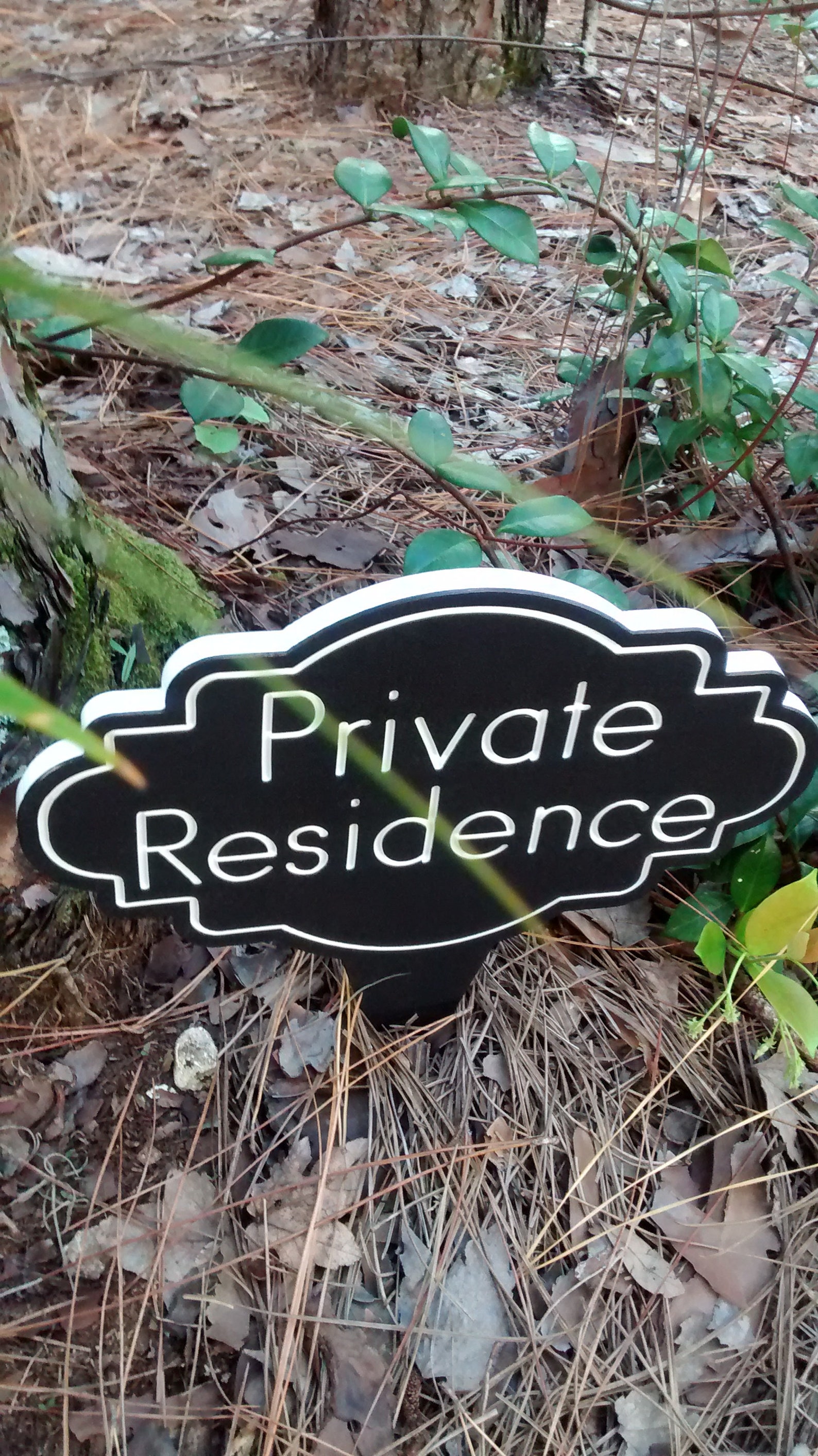 Private Residence Sign Yard Sign Entryway Sign Do Not | Etsy