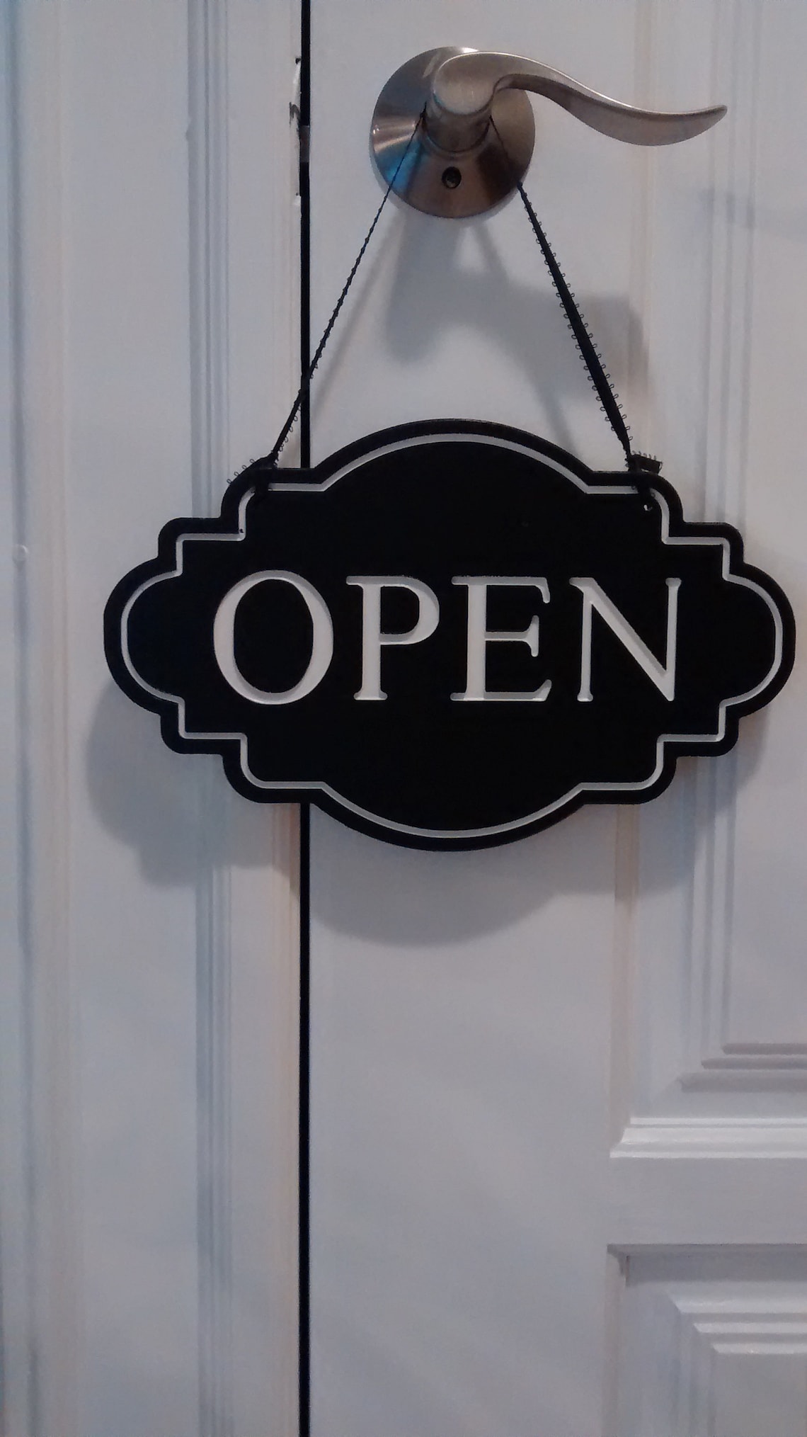 Open and Closed Sign, Open Door Sign, Modern Sign, Business Sign ...