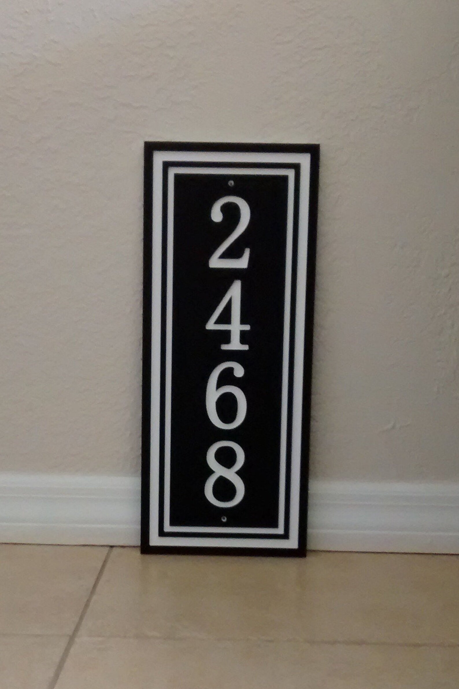 House Numbers, Address Numbers, Address Numbers Sign, House Number Sign ...