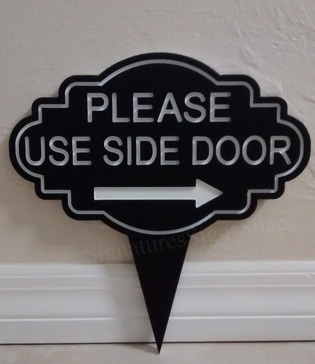 Please Use Side Door, Pleases Use Front Door, Please Use Other Door ...