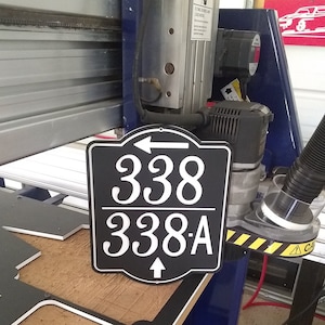 Multiple Address Stake Engraved, Shared Driveway Personalized Sign ...