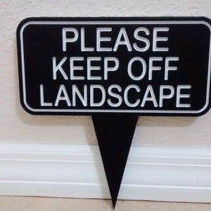 Keep off the Grass, Please Keep off the Grass, Outdoor Signs ...