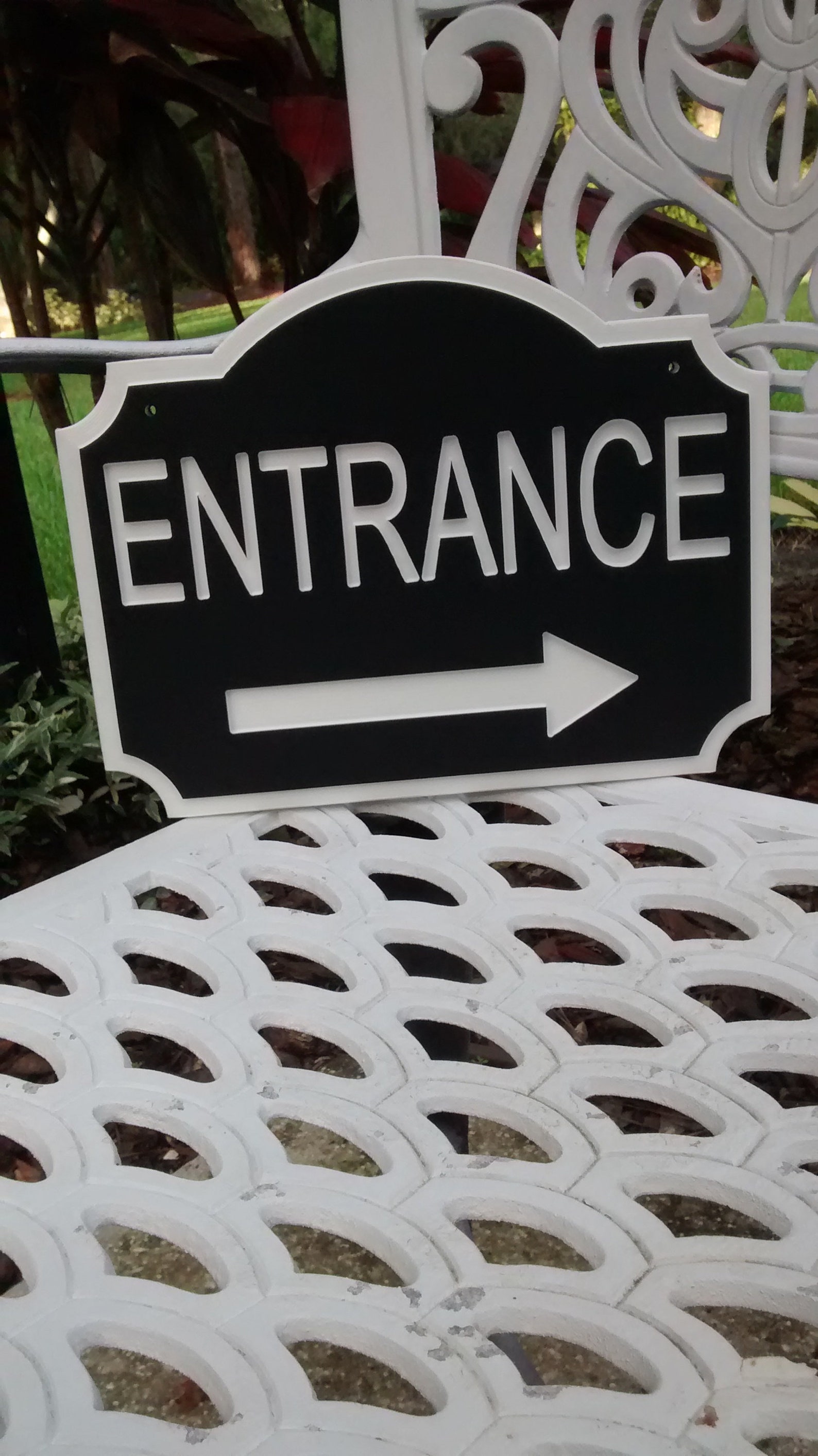 Entrance Sign Shop Sign Business Sign Signs With Arrows - Etsy