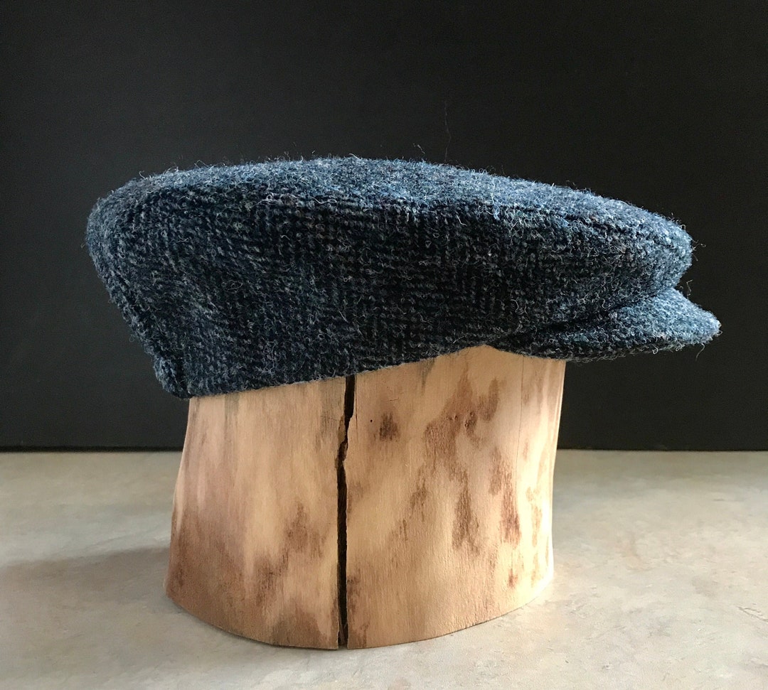 Upcycled Harris Tweed Newsboy Cap: Vintage Style Wool Toddler Hat (3-9 ...