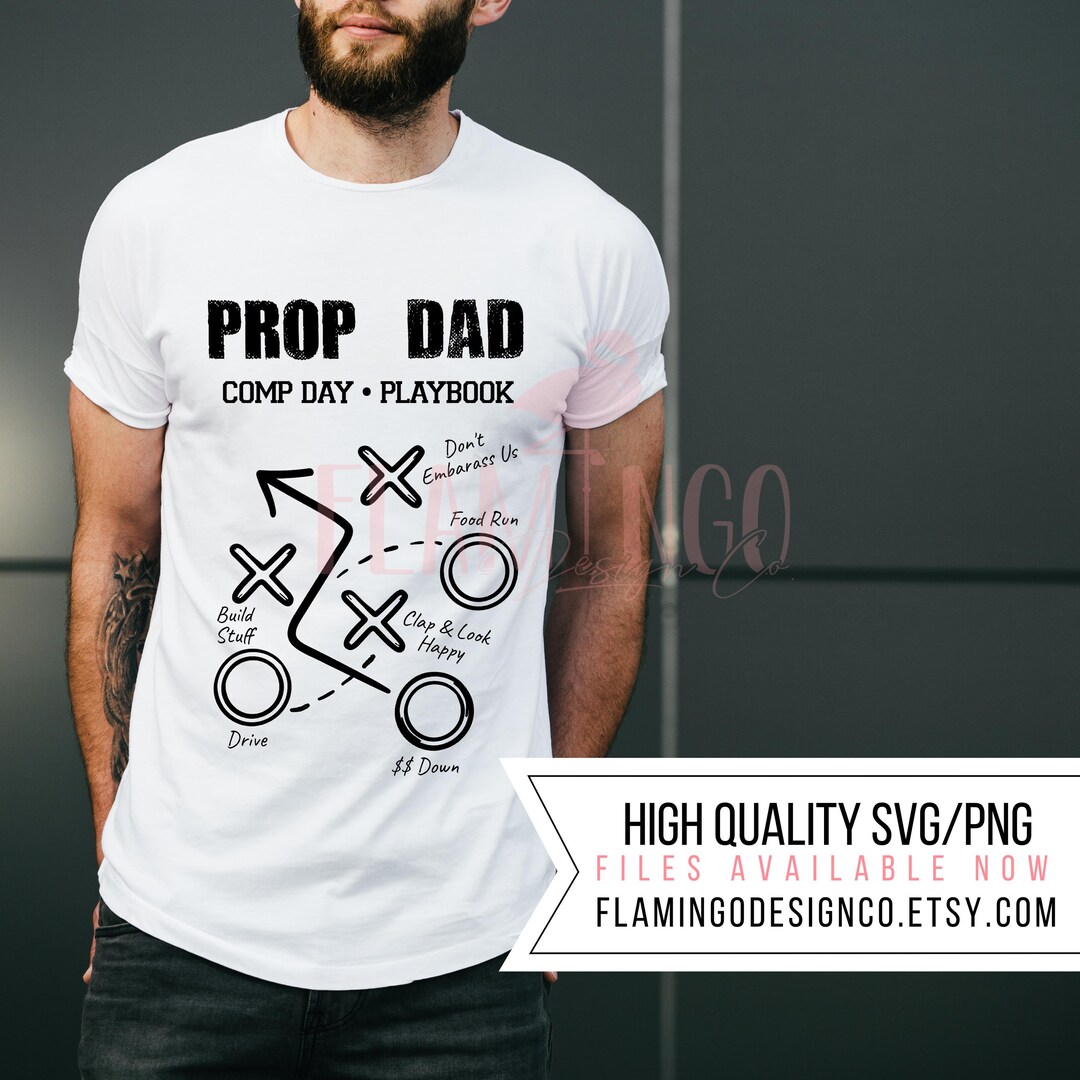 Prop Dad Playbook - PNG SVG Digital Design (instant Download) - Etsy