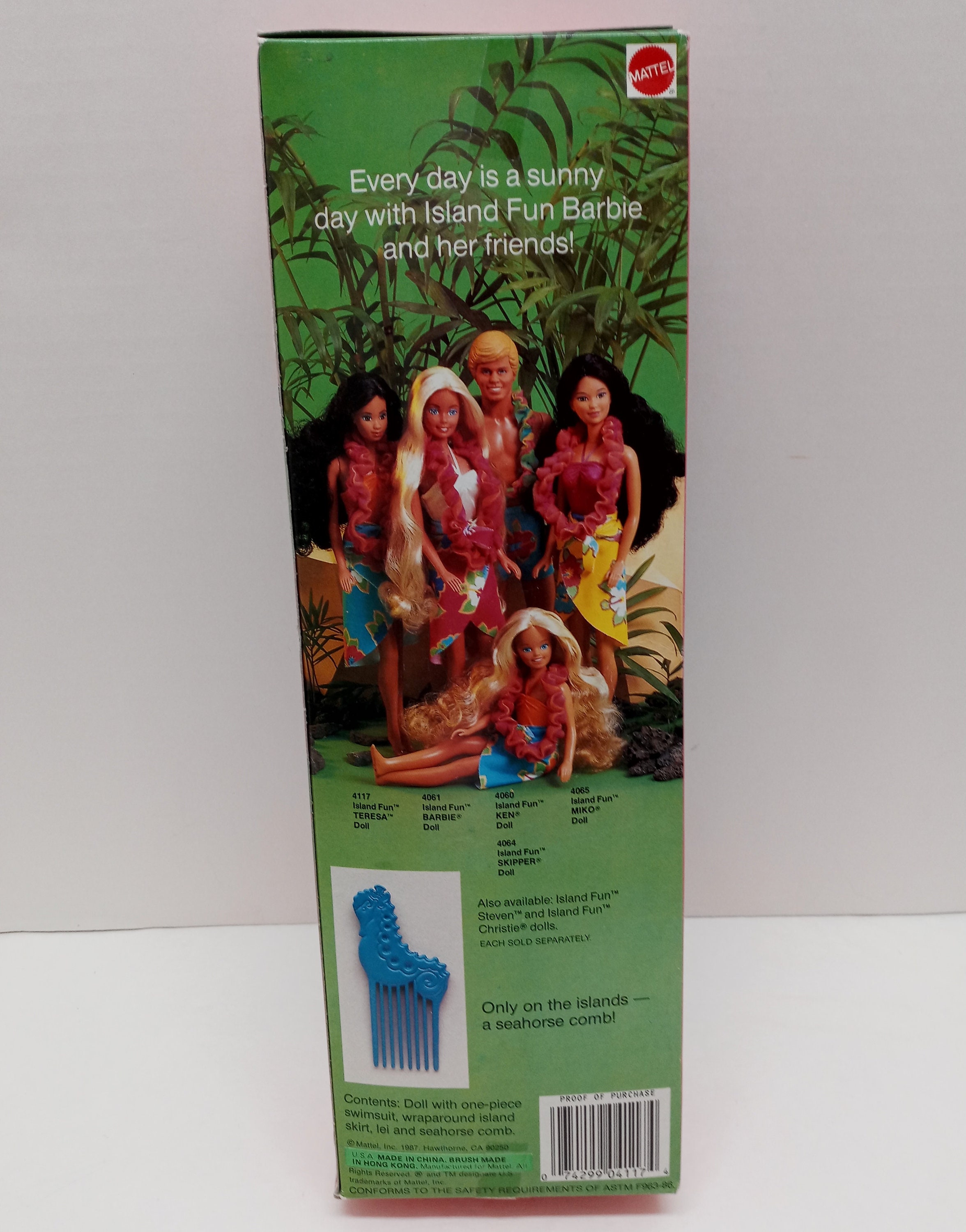 1987 NRFB Island Fun Teresa, by Mattel - Etsy