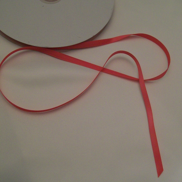 Coral Ribbon - Etsy