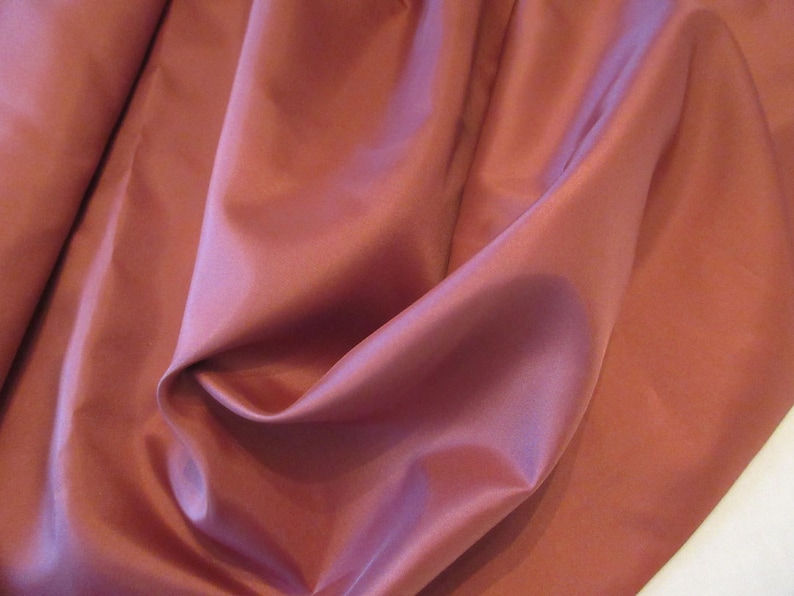 Polyester Lining in Terra Cotta Color 48 Wide Taffeta Lining Prom ...