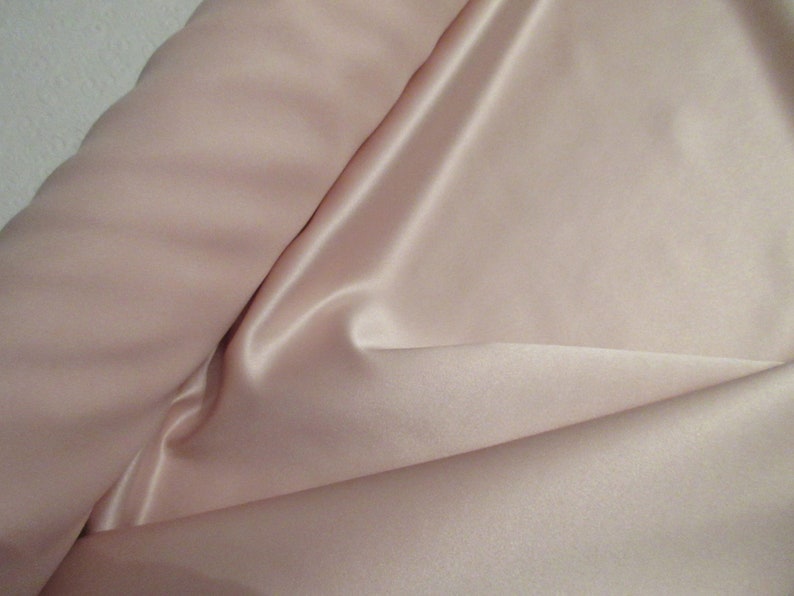 Duchess Satin Blush Color Dull-finish Satin Polyester for - Etsy