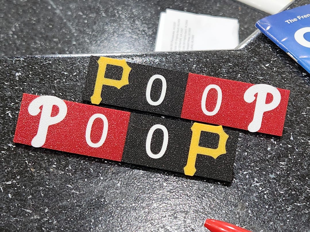 The Original "p00p" Scorebug! (2 Pieces) - Etsy