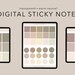 Digital Sticky Notes | Stickers for Goodnotes, Notability, iPad Digital ...