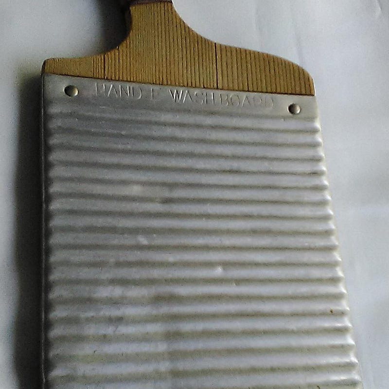 Vintage Washboard - Etsy