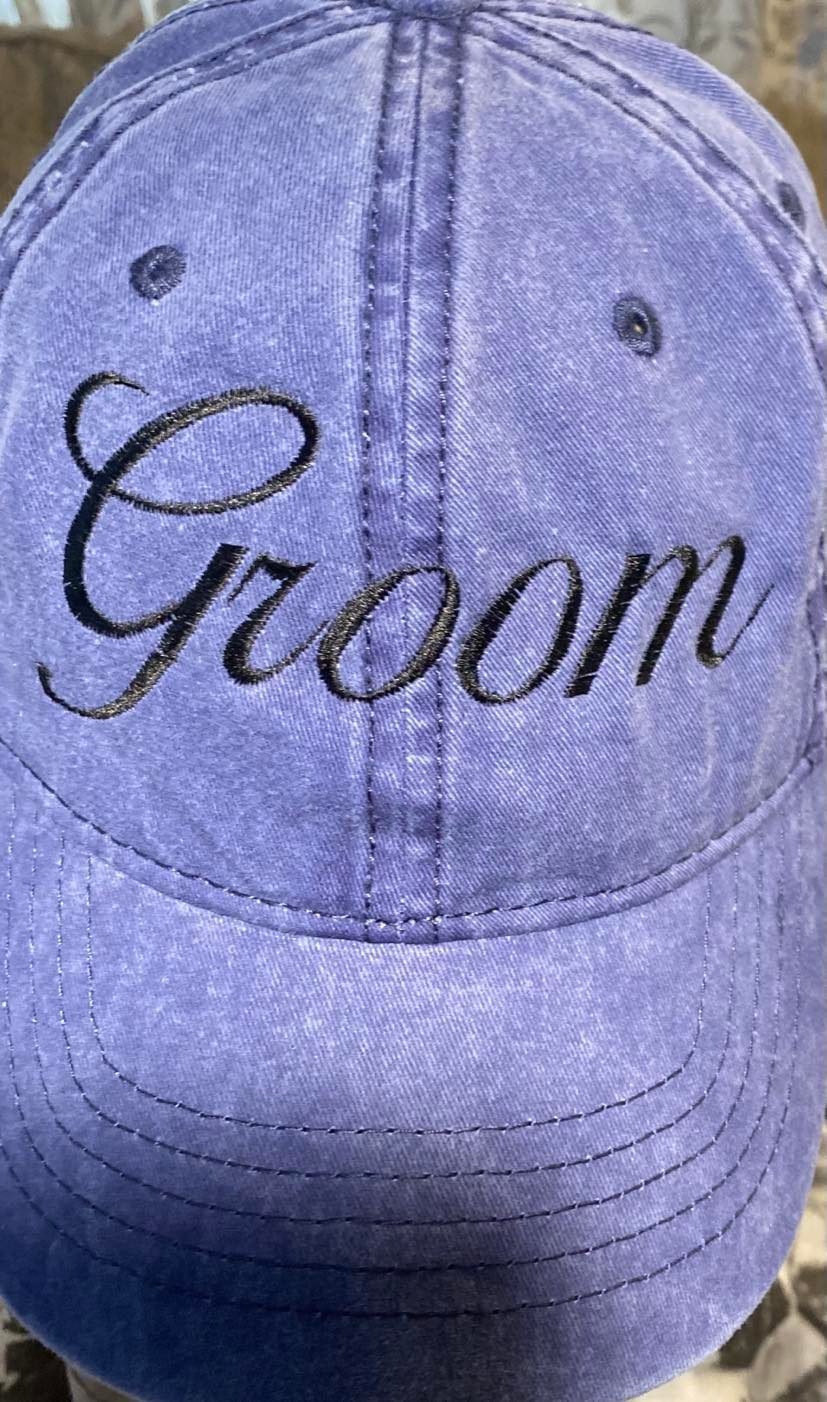 Bride and Groom Embroidered Baseball Caps, Wedding Hats, Honeymoon Cap ...