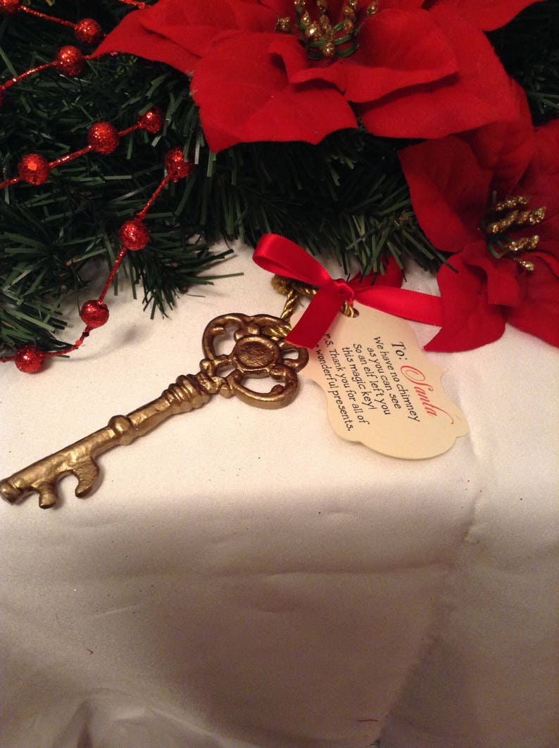 Santa's Magic Key Christmas Key Believe in Christmas | Etsy
