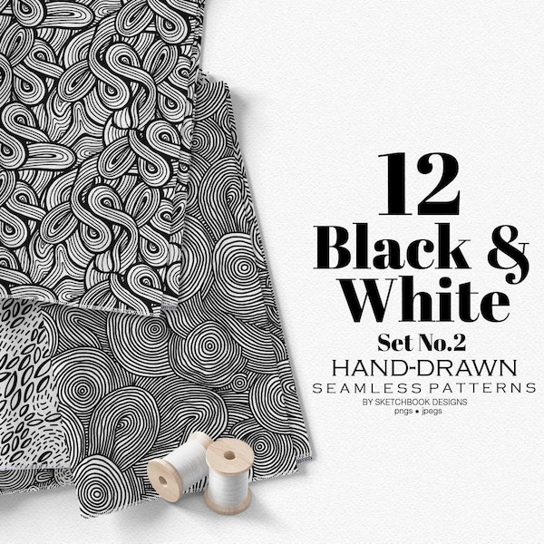 Doodle Patterns - Etsy