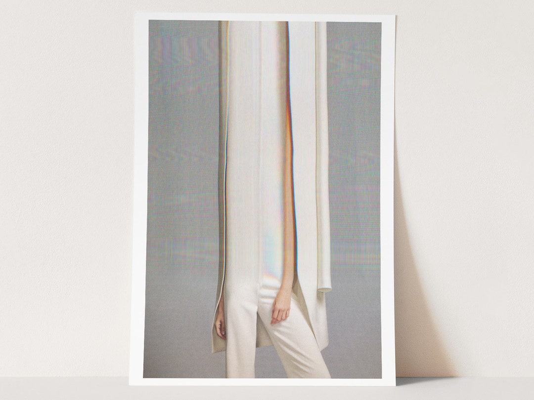 Glitch Eccentric Art Print Abstract Digital Wall Art for Home Decor ...