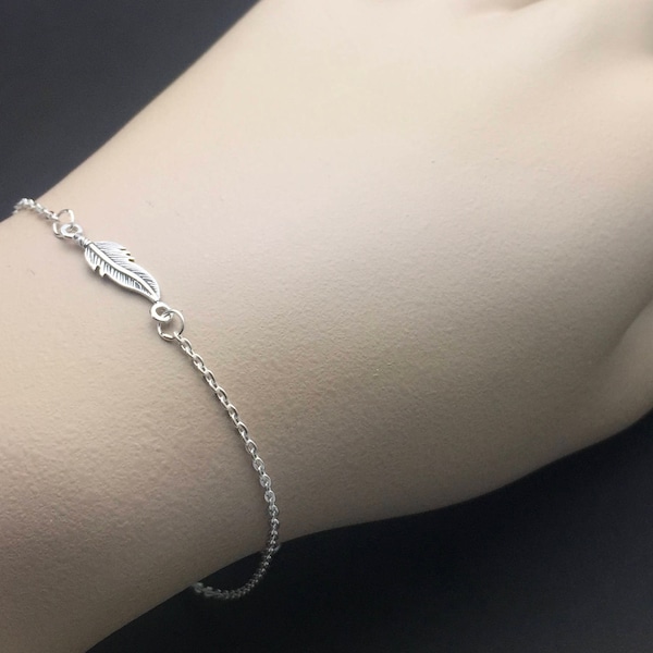 Feather Bracelet - Etsy