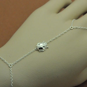 Slave Bracelet - Sterling Silver Slave Bracelet, Hand Bracelet ...