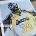 Shaquille O'neal Painting - Etsy