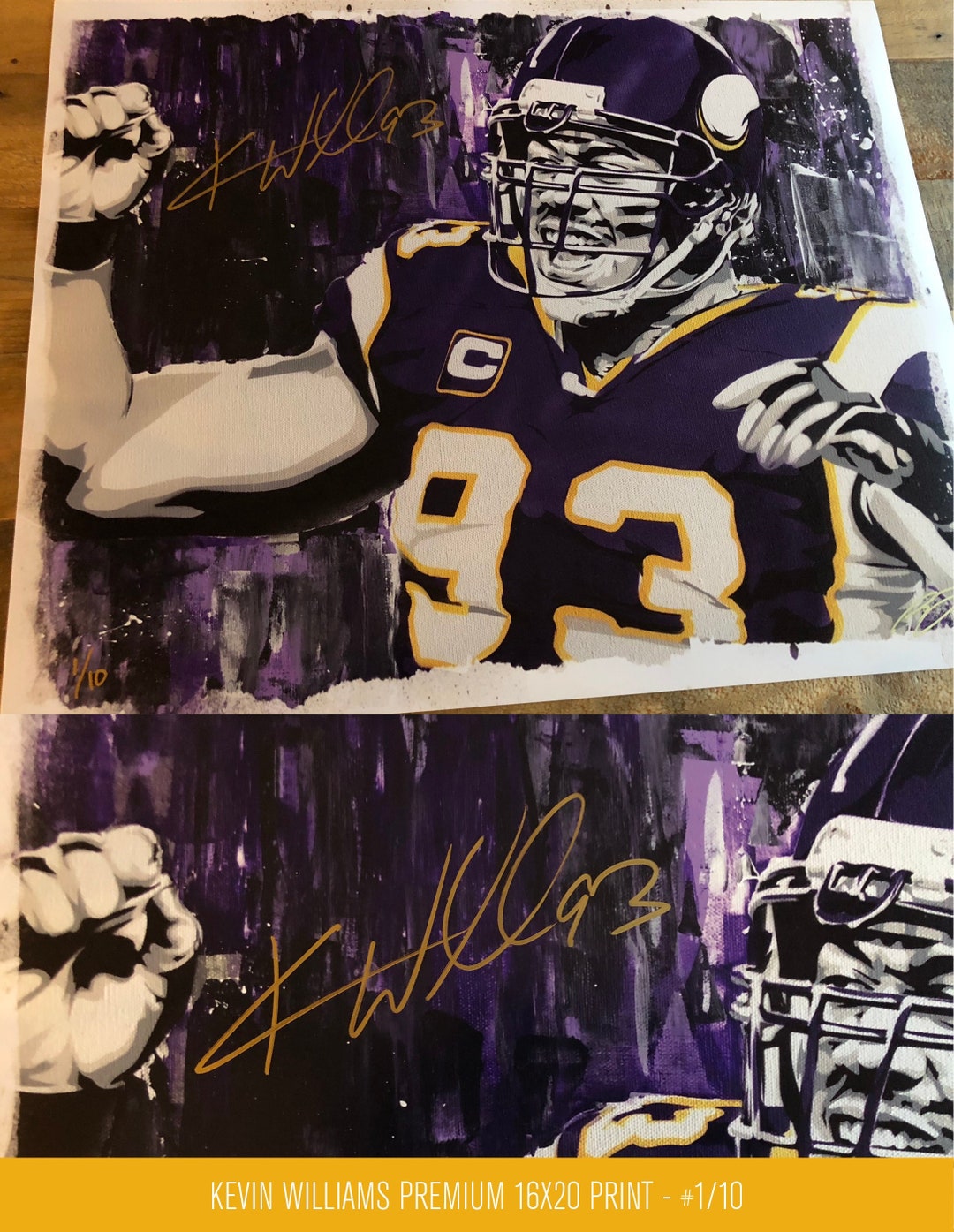 Kevin Williams PREMIUM SERIES 16x20 Print - Etsy