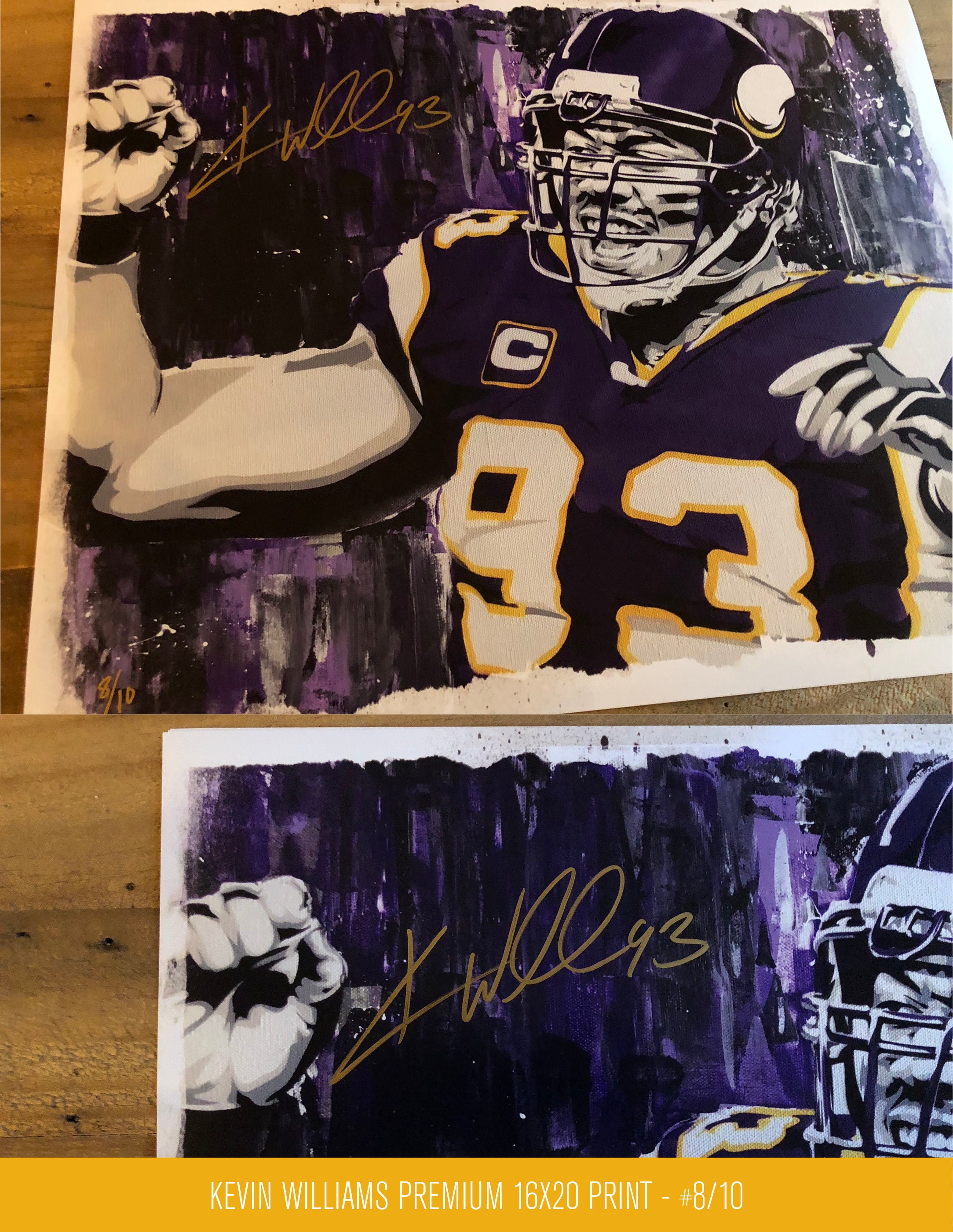 Kevin Williams PREMIUM SERIES 16x20 Print - Etsy