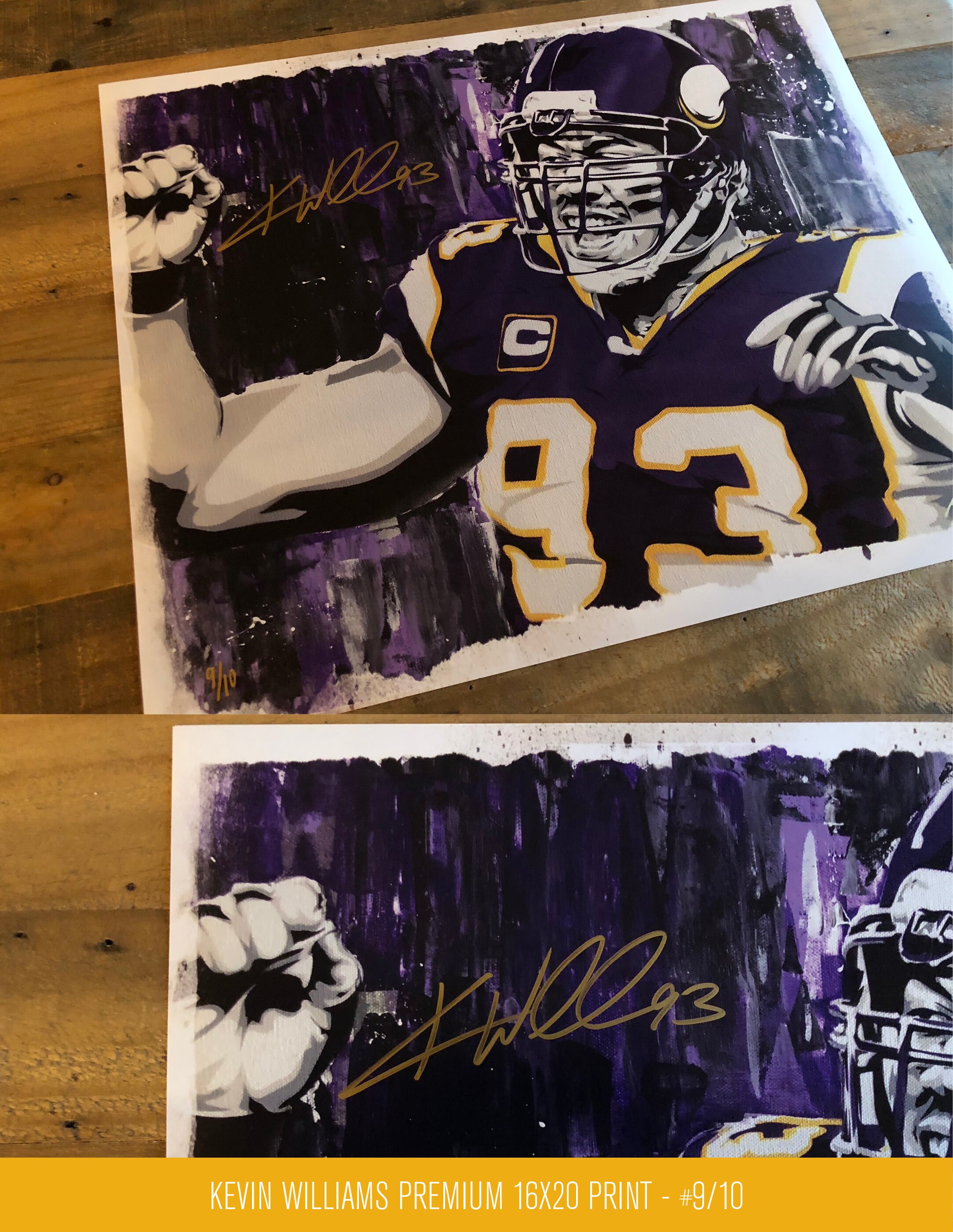 Kevin Williams PREMIUM SERIES 16x20 Print - Etsy