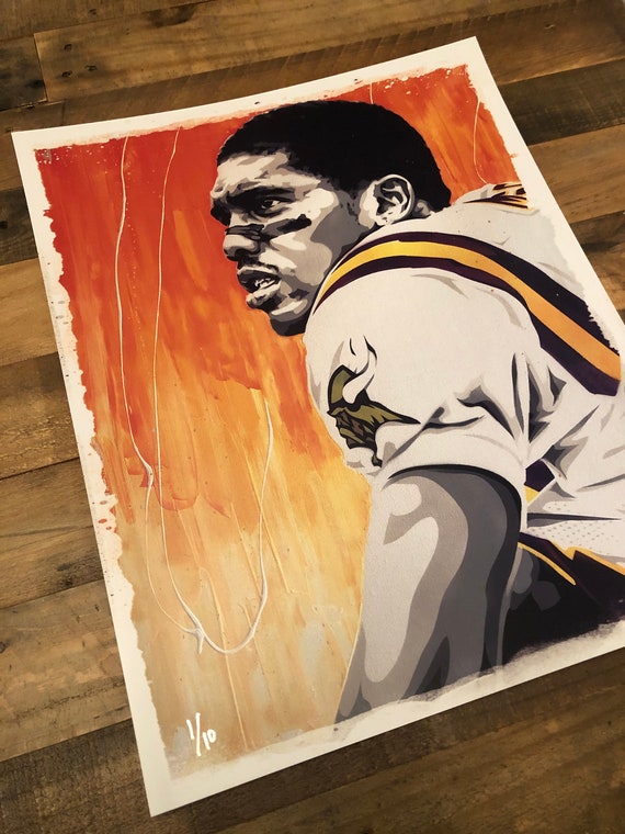 Randy Moss PREMIUM SERIES 16x20 Print | Etsy