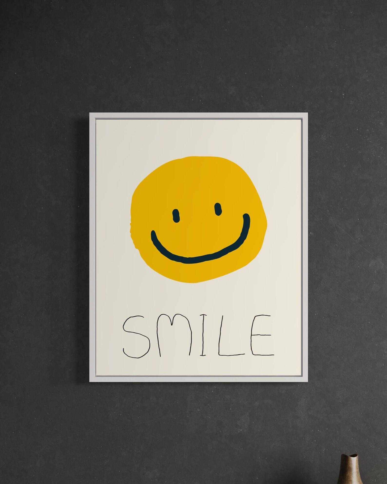 Bright Smile Art Print - Digital Download for Instant Positivity - Etsy