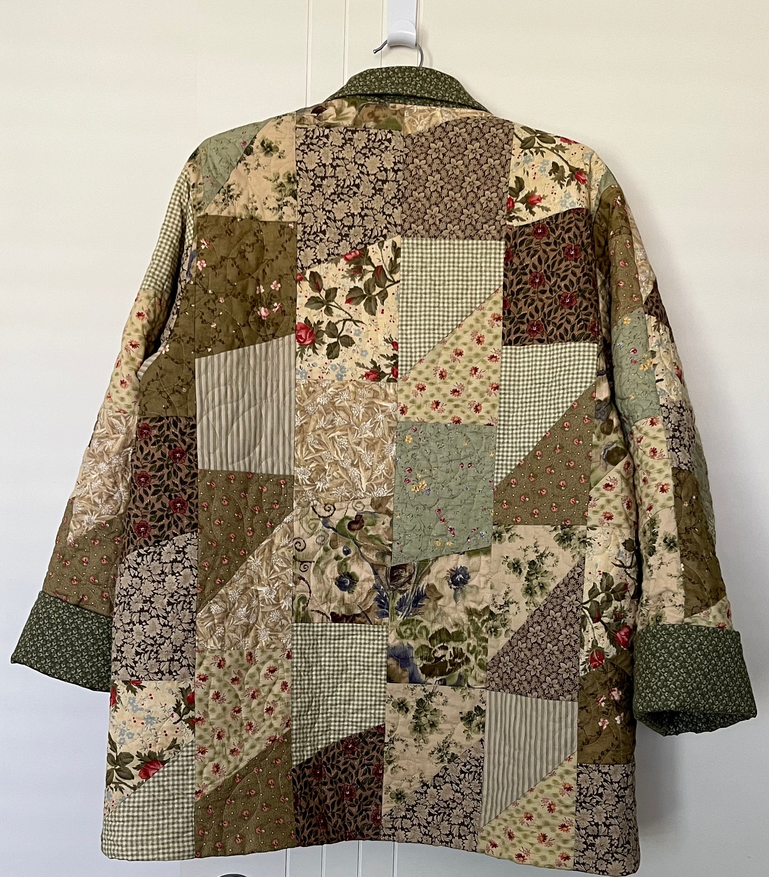 Beautifully Handmade Patchwork Quilted Jacket - Etsy