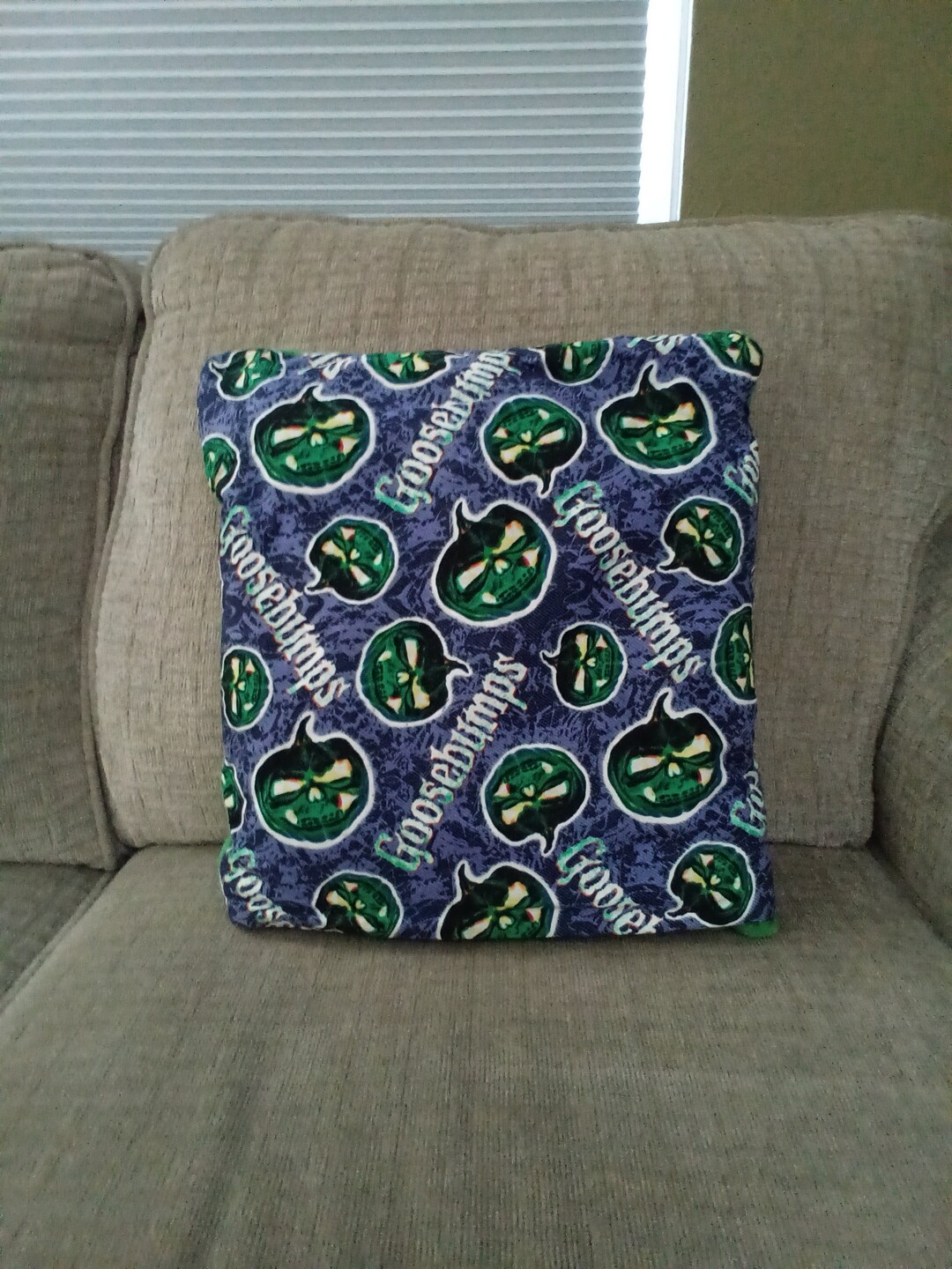 Goosebumps Blanket Pillow - Etsy