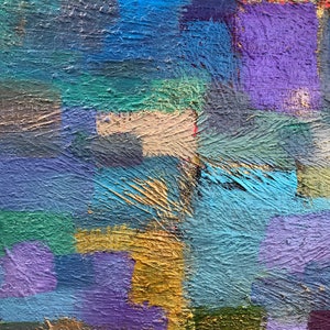 Abstract Original 18" X 24" Painting, Acrylic Wall Art on Paper ...