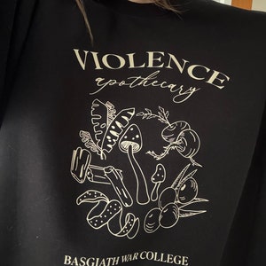 PNG SVG Violence Apothecary Digital Download Fourth Wing Merch Cricut ...