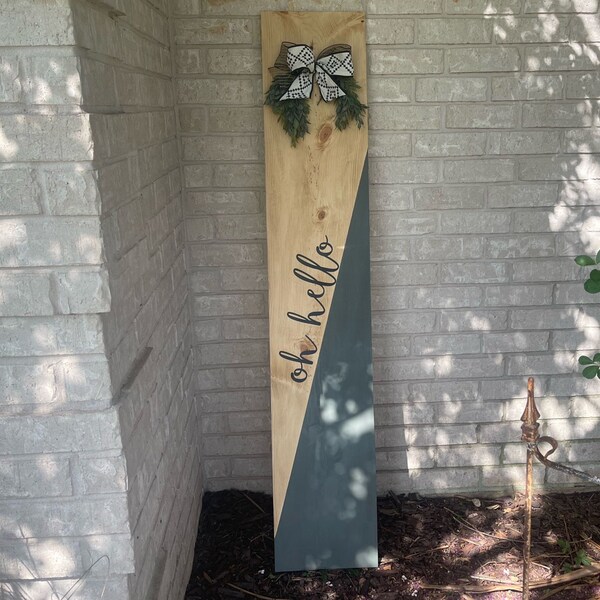 Oh Hello Sign - Etsy