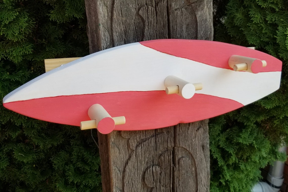 Surfboard Towel Rack - Etsy